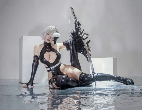 羊之甘露-2B同人旗袍X羊の机密[23P] - 黑夜姐姐